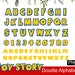 Toy Story Doodle Alphabet BUNDLE 7 Set Toys Story Font Png Alphabet ...