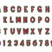 Race Doodle Alphabet BUNDLE 3 Set Png Runner Track Line Letters Run ...