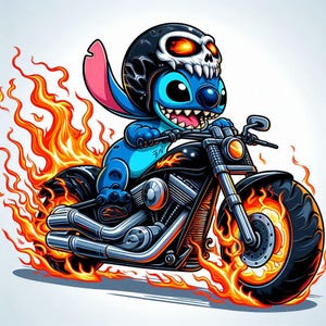 Ghost Drivers Stitch 5 PNG Design High Resolution Transparent ...