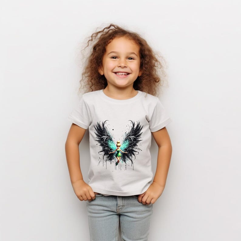 Gothic Tinkerbell PNG Cute Dark Images 5 PNG Design High Resolution ...