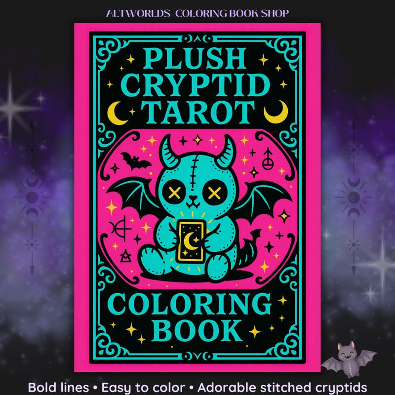 Goth Coloring Printable - Etsy UK