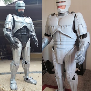 Robocop Armour Suit Complete-1982 STL File - Etsy