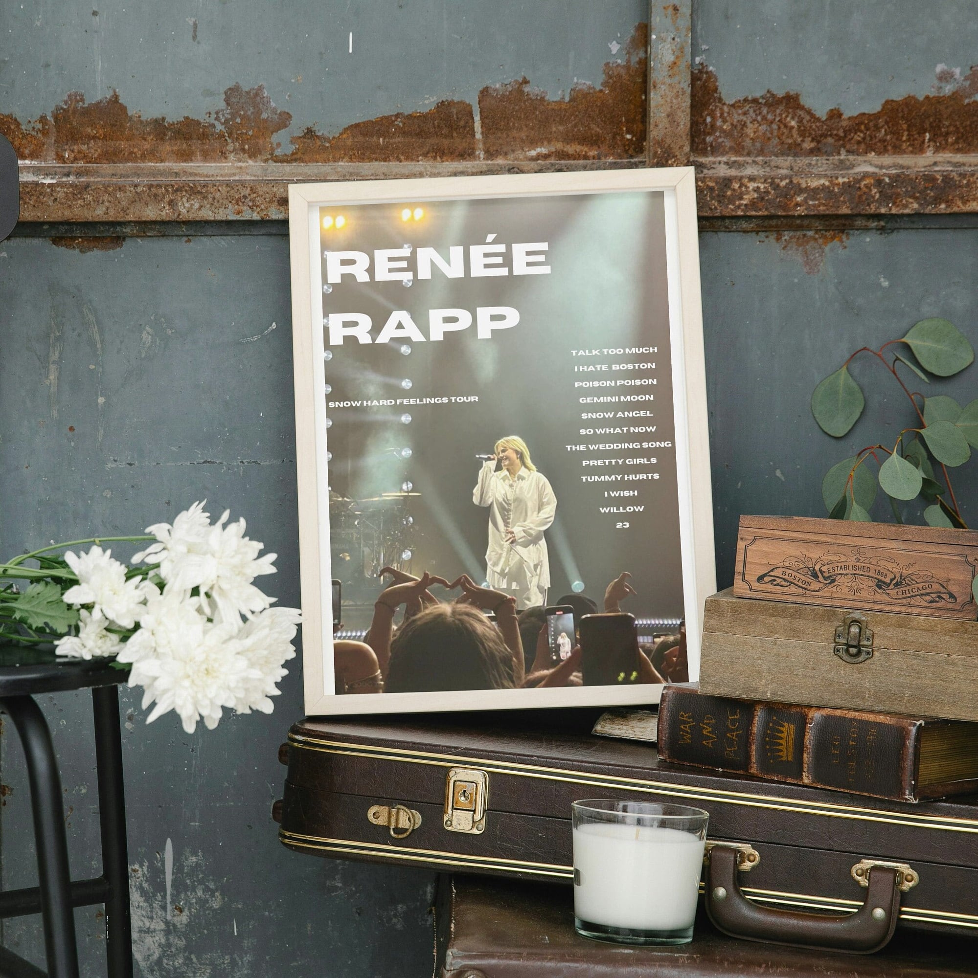 Renee Rapp Poster, Renee Rapp Tour Poster, Renee Rapp Snow Angel Tour ...