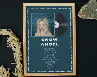 Renee Rapp Snow Angel Album Poster Album Cover Poster Music Gift ...