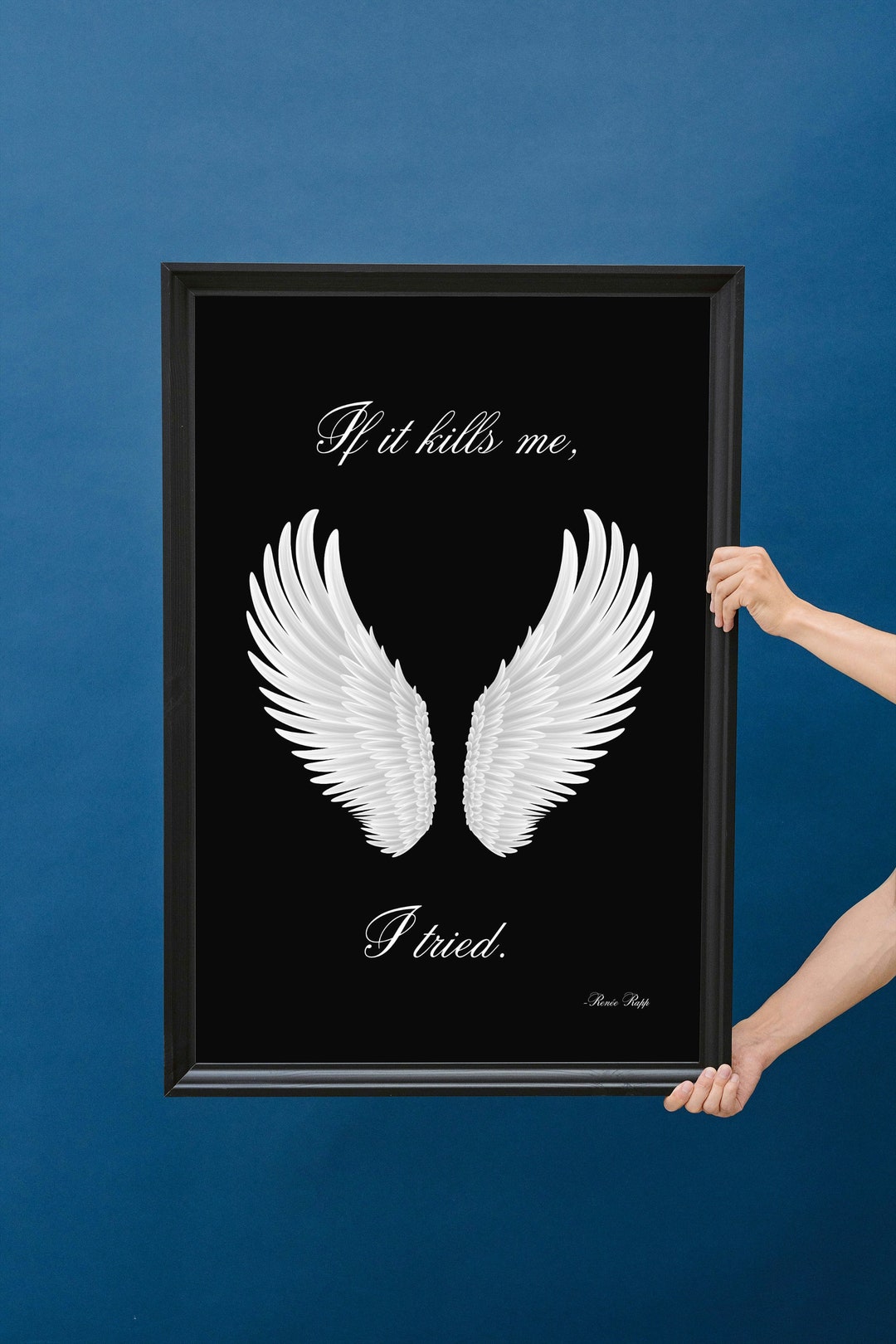 Renee Rapp Poster, Renee Rapp Snow Angel Poster, Lyrical Poster, Renee ...