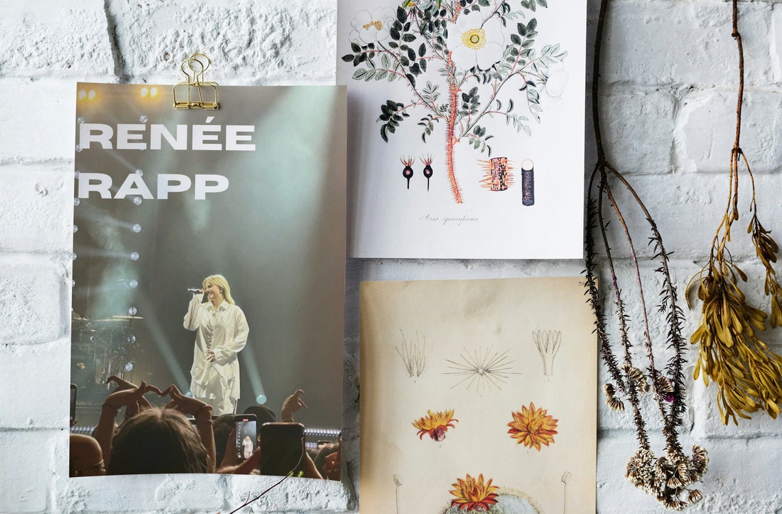 Renee Rapp Poster, Renee Rapp Tour Poster, Renee Rapp Snow Angel Tour ...