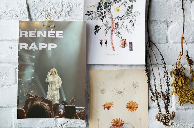 Renee Rapp Poster, Renee Rapp Tour Poster, Renee Rapp Snow Angel Tour ...