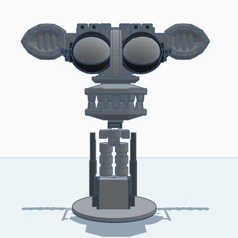 Chica 3d Print Head - Etsy UK