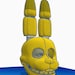 The Silver Eyes Springbonnie 3D Model File Mask (with Jaw and Ear ...