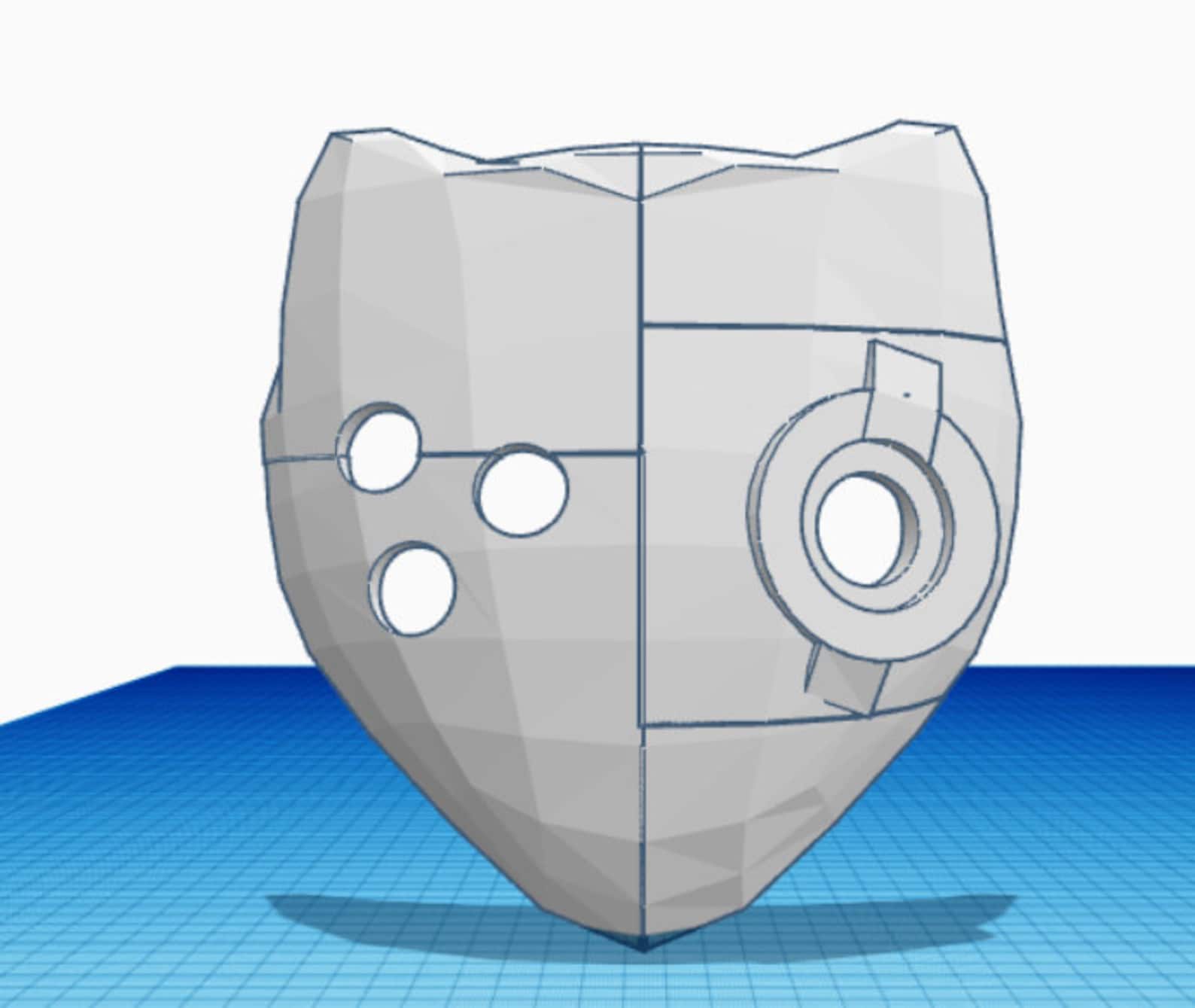 3D MODEL FILE Sonic Whisper the Wolf Cosplay Mask (digital Only) - Etsy