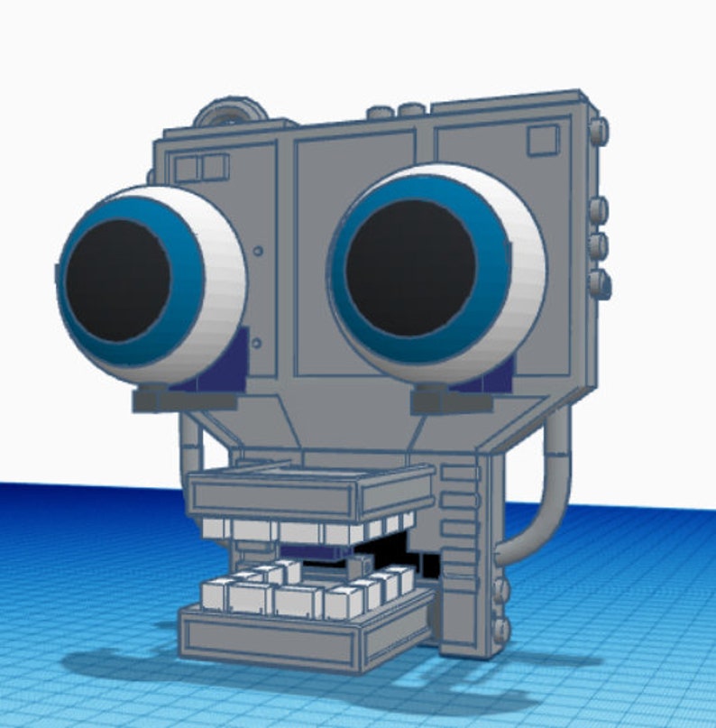 Mini Endo-01 Animatronic Head V1 3D Model Files (digital Only) - Etsy