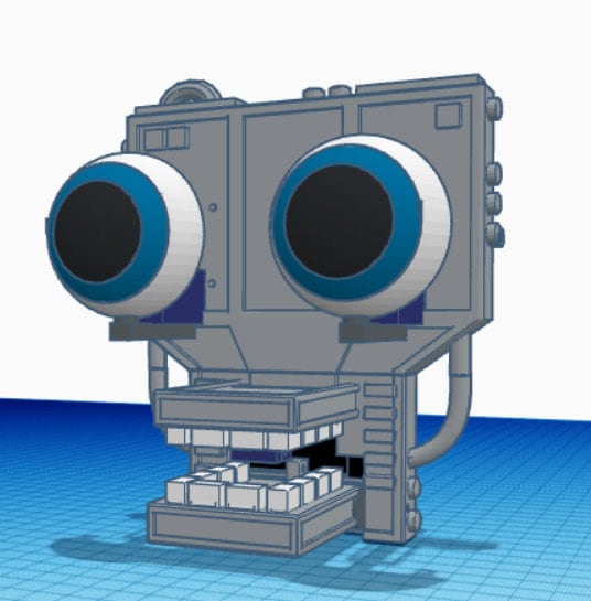 Mini Endo-01 Animatronic Head V1 3D Model Files (digital Only) - Etsy
