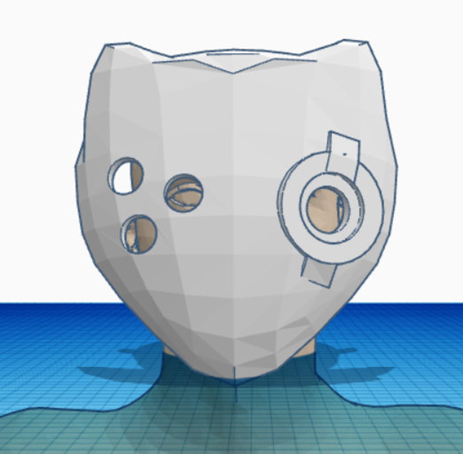 3D MODEL FILE Sonic Whisper the Wolf Cosplay Mask (digital Only) - Etsy