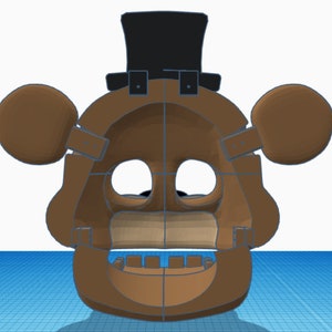 Freddy Halloween 3D MODEL FILE Mask!!! - Etsy