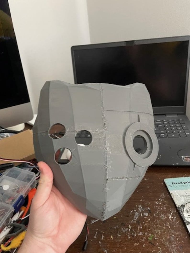 3D MODEL FILE Sonic Whisper the Wolf Cosplay Mask (digital Only) - Etsy