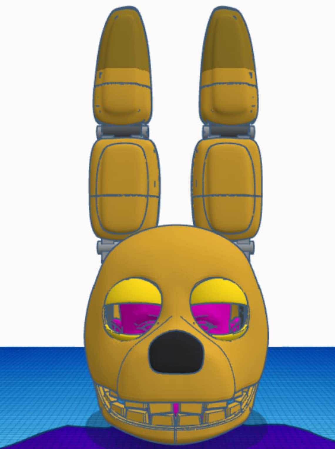 3D MODEL FILE Spring Bonnie Cosplay Head! (digital Only) - Etsy