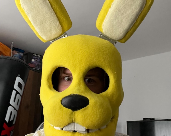 The Silver Eyes Springbonnie 3D Model File Mask (with Jaw and Ear ...