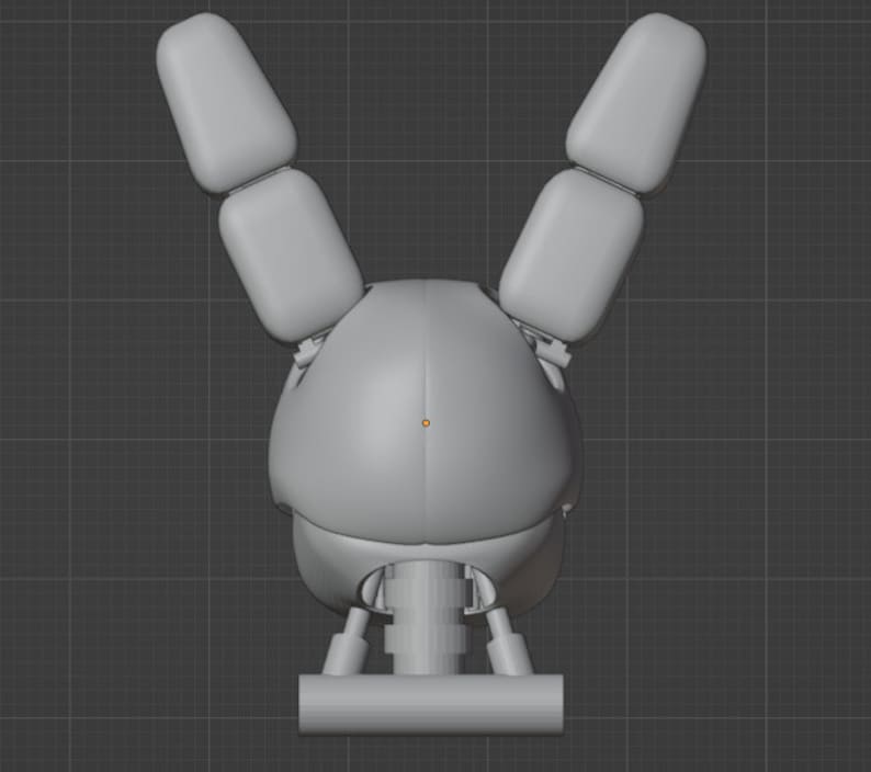 Springbonnie Head 3D MODEL FILE (with Endoskeleton Head, None ...