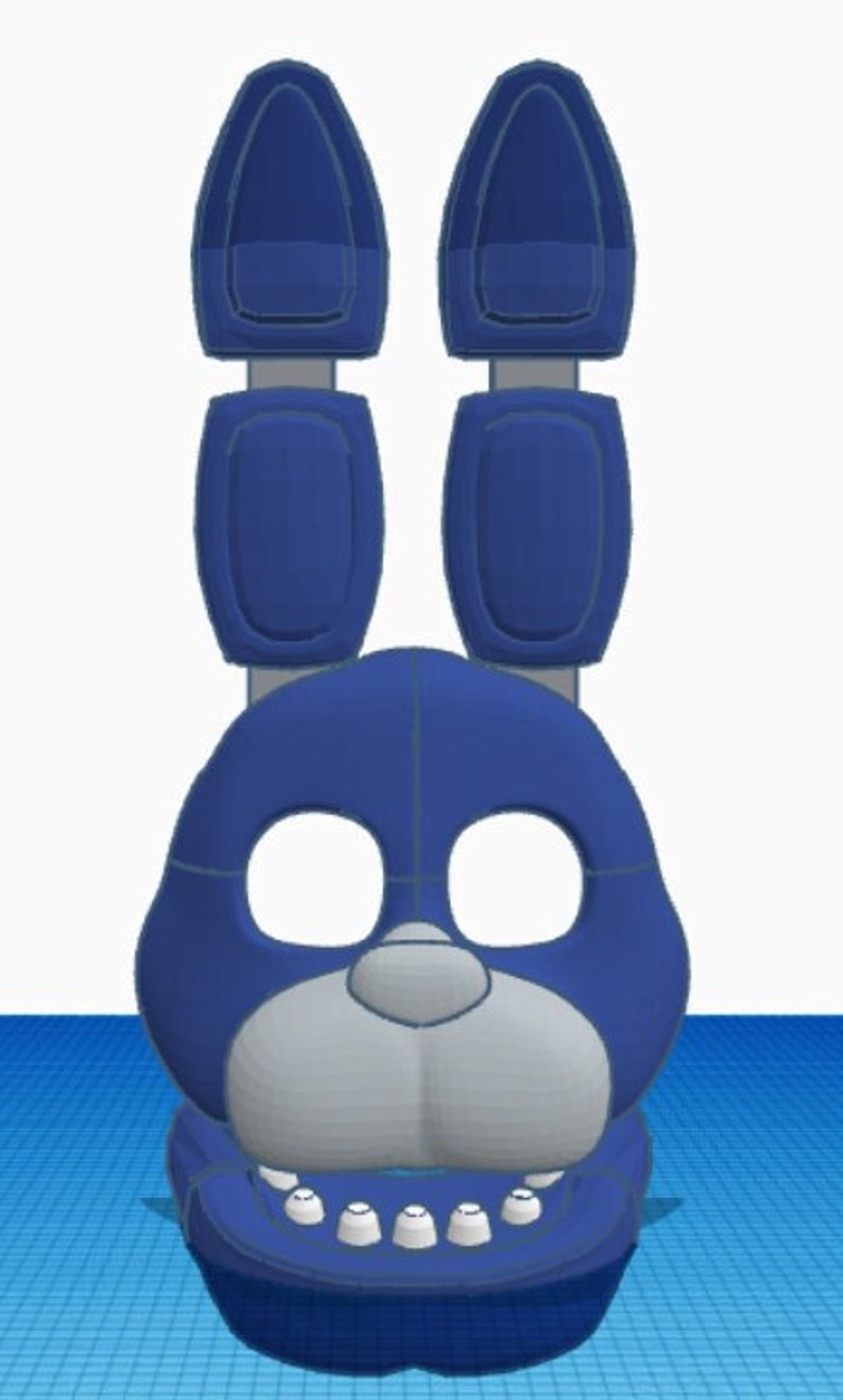 Bonnie Cosplay Mask 3D Model Files!!! (digital Only) - Etsy