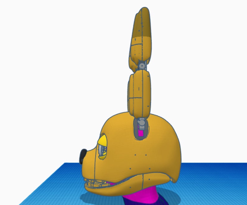 3D MODEL FILE Spring Bonnie Cosplay Head! (digital Only) - Etsy