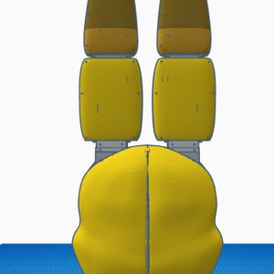 The Silver Eyes Springbonnie 3D Model File Mask (with Jaw and Ear ...