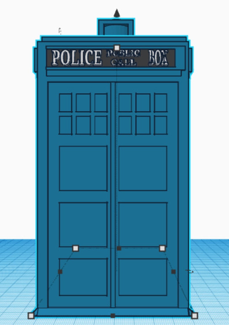 3D Model TARDIS Files!!! - Etsy