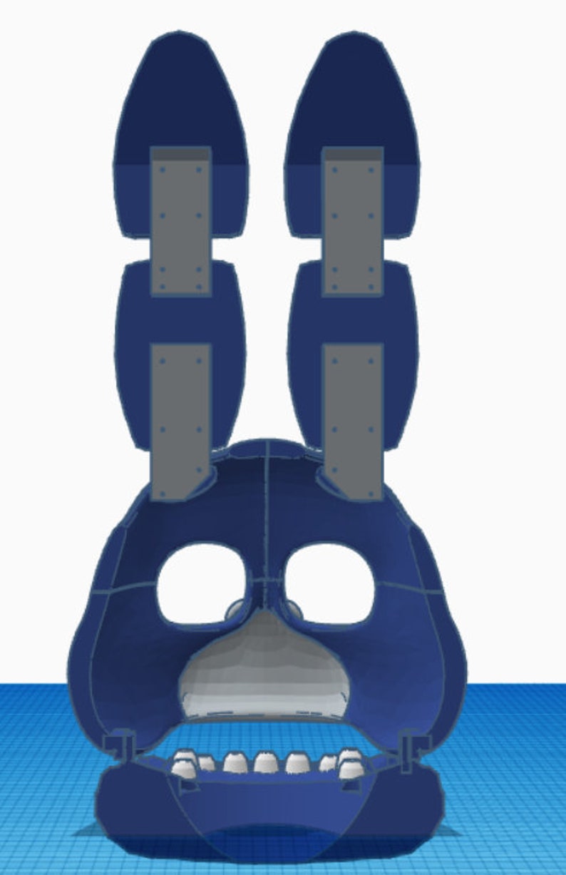 Bonnie Cosplay Mask 3D Model Files!!! (digital Only) - Etsy