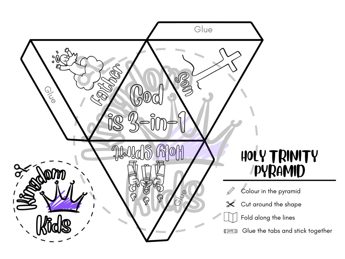 Holy Trinity Craft Activity - Etsy