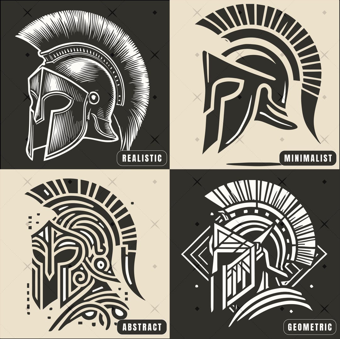 SPARTAN HELMET SVG | Vector Clipart for Cricut, Silhouette | Spartan ...