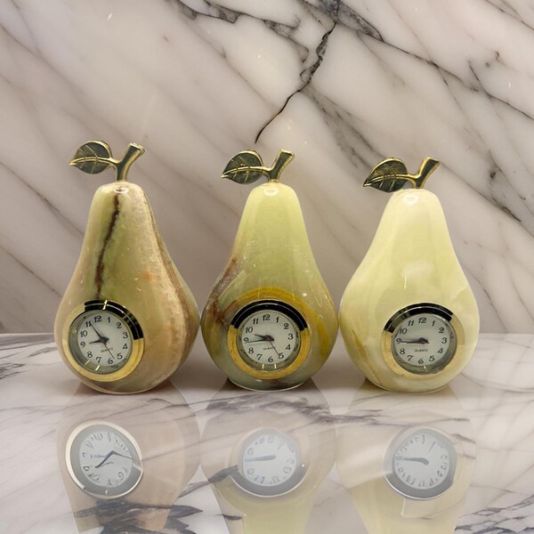 Pear Clock - Etsy