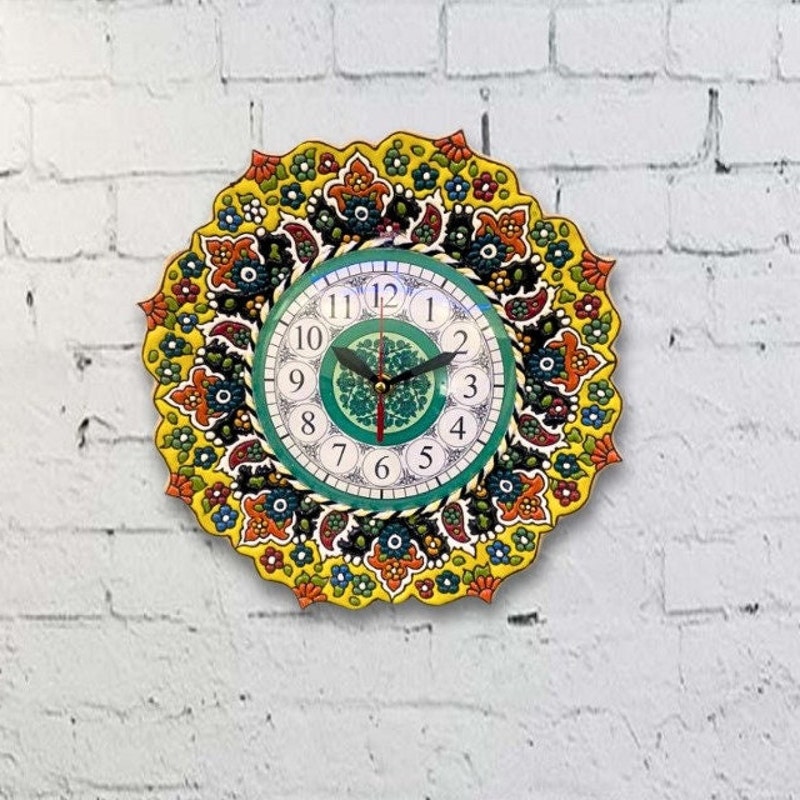 Art Wall Clock - Etsy