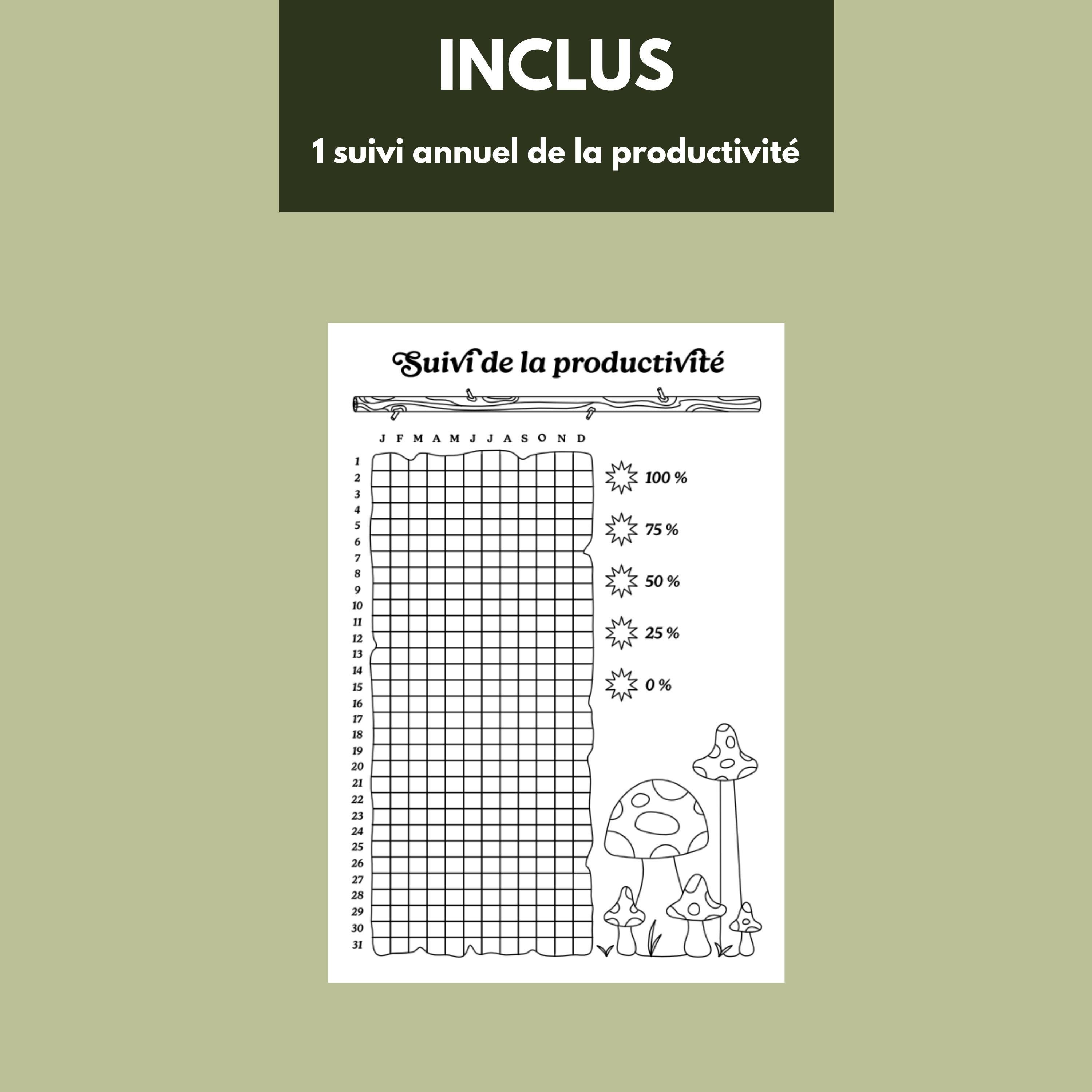 Printable Fairy Bullet Journal Pages in French / Bujo Pages ...
