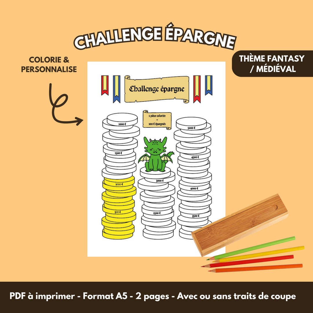 Printable Fantasy Bullet Journal Pages in French / Pages for Bujo ...