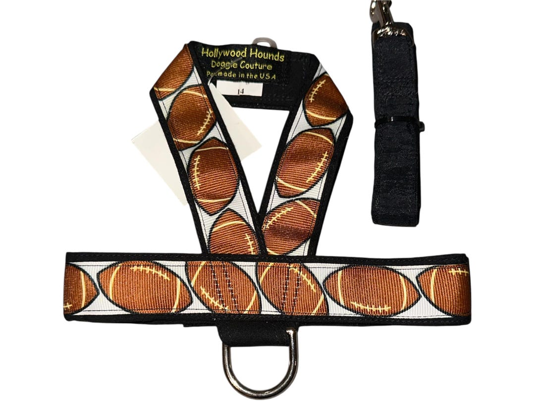 Strappy Dog Football Harness - Etsy