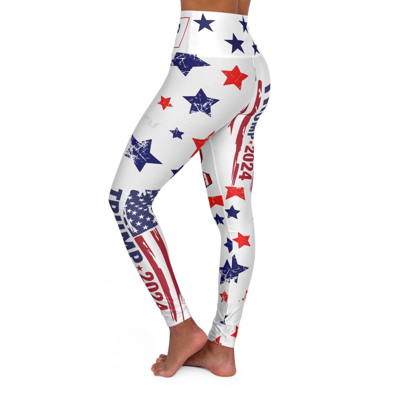 Trump MAGA High Waisted Yoga Leggings - Etsy