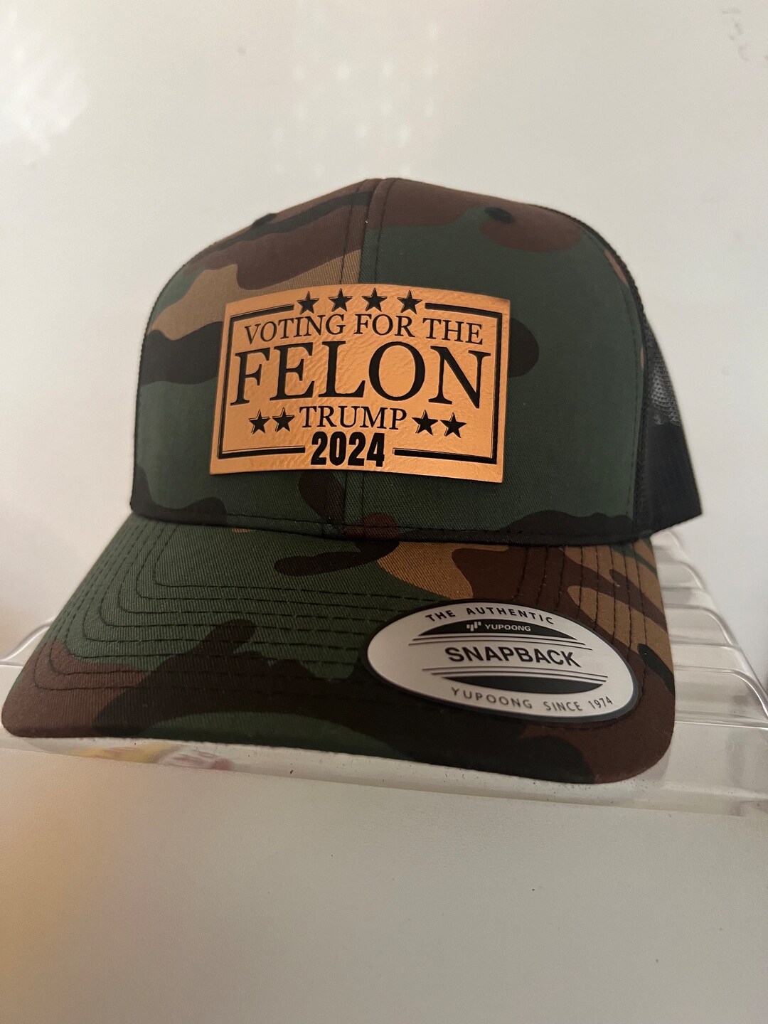 Voting for the Felon Trucker Hat - Etsy