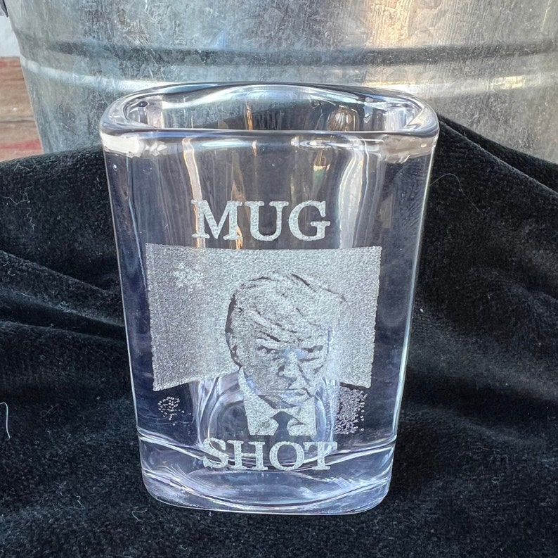 Trump Mug Shot Glasses - Etsy