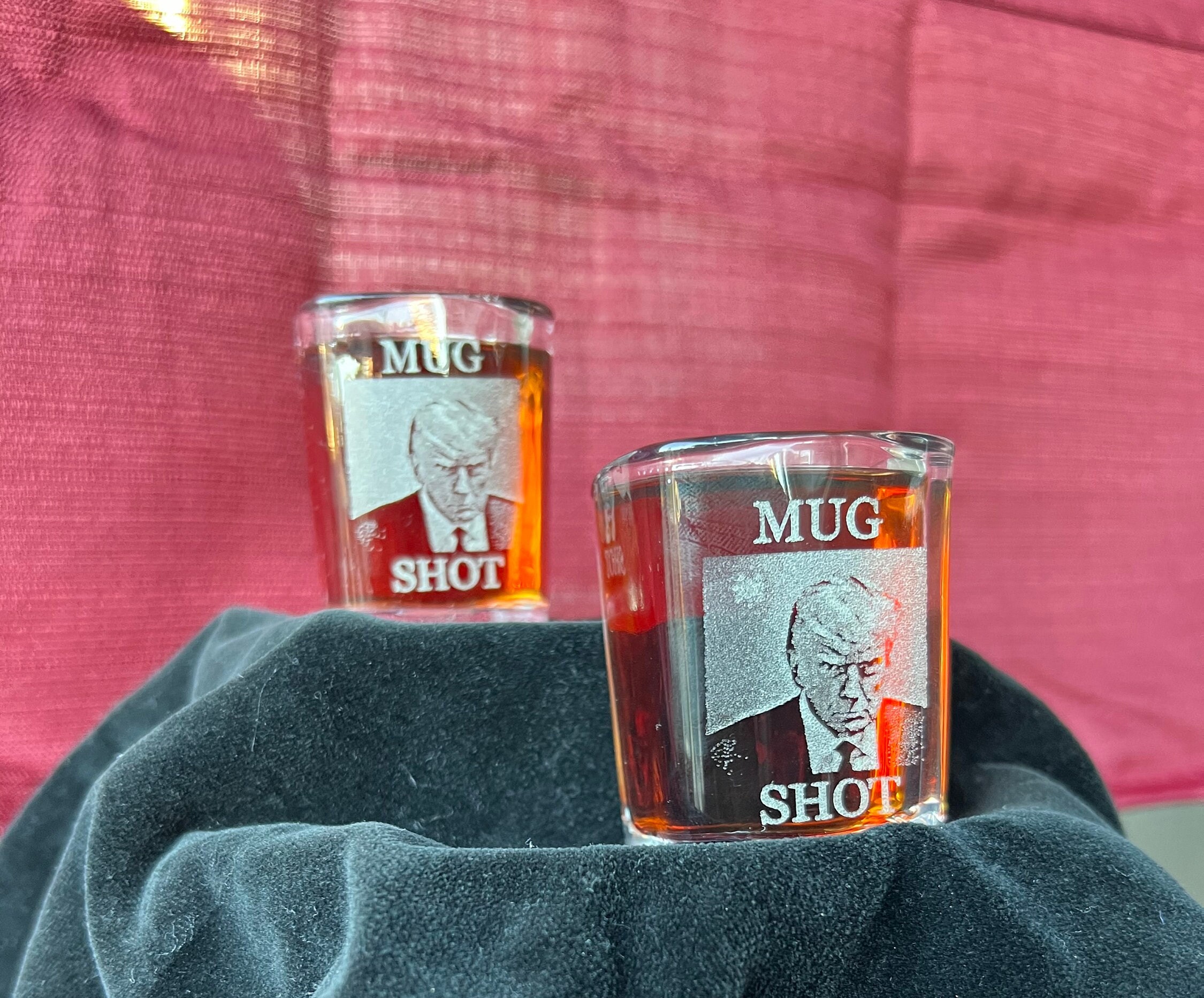 Trump Mug Shot Glasses - Etsy