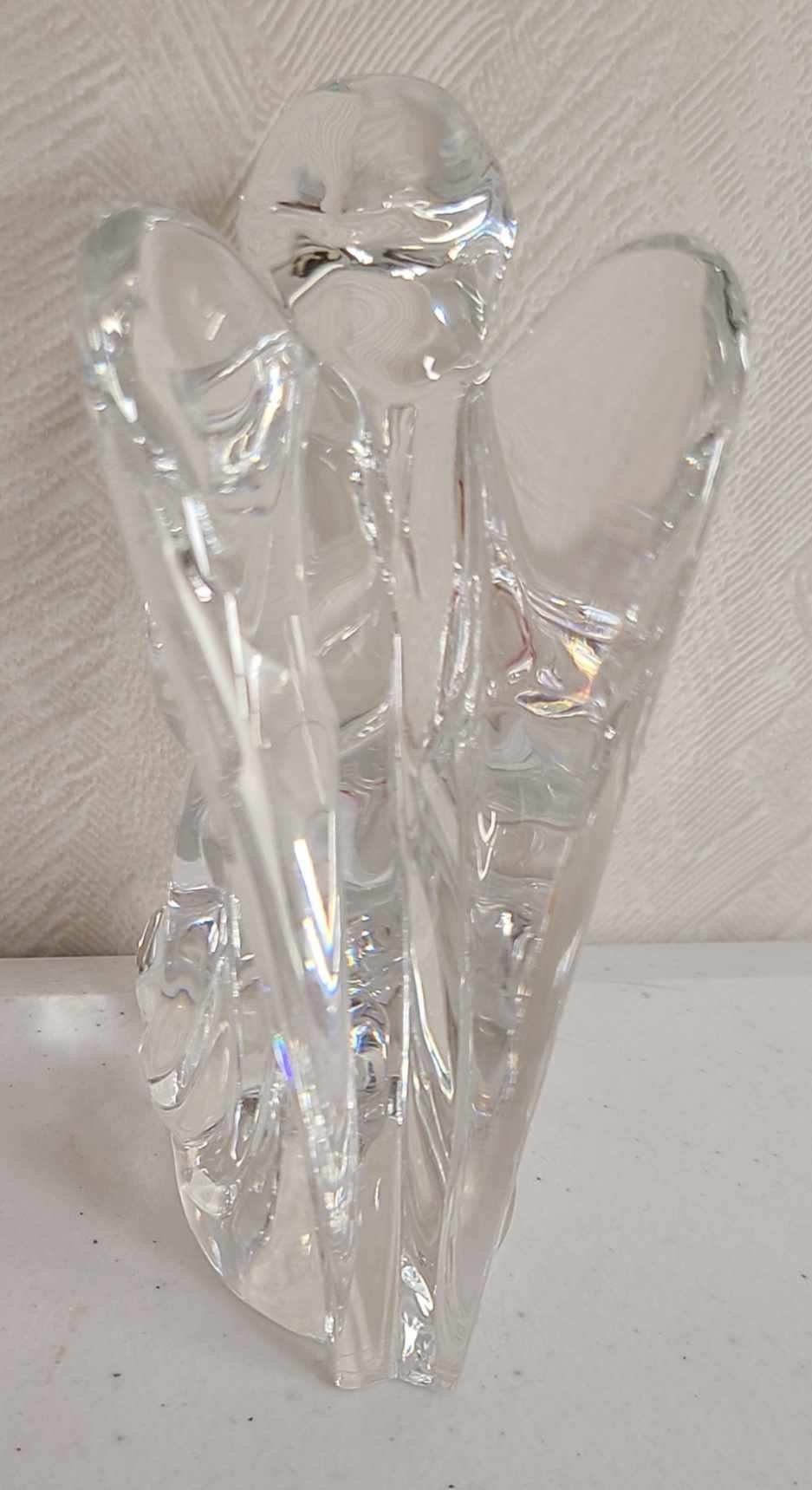 Baccarat Kneeling Angel Statue Signed MINT - Etsy