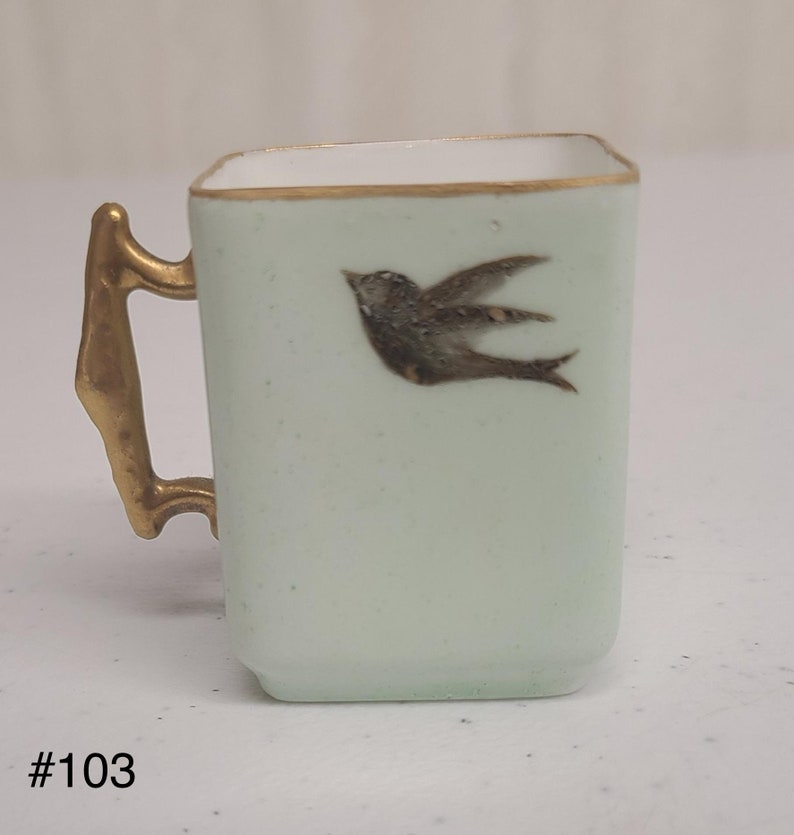 Antique Chinese Square Tea Cup and Saucer - Etsy