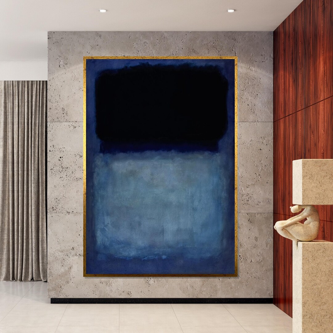 Mark Rothko Inspired Abstract Art, Modern Wall Art, Abstract ...
