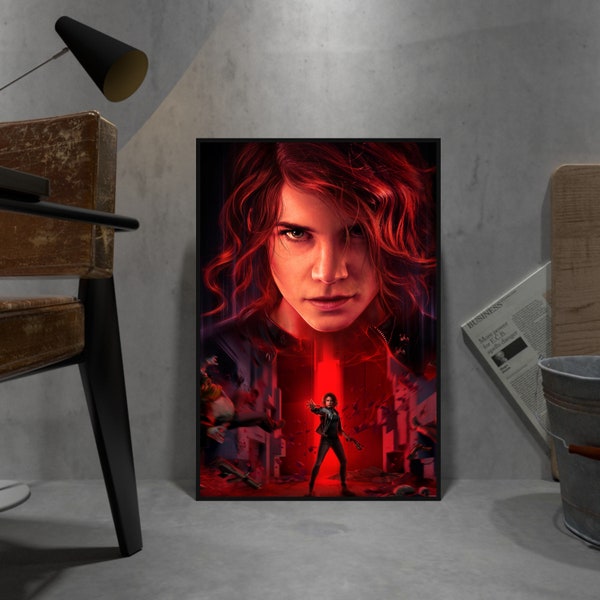 Control Game Poster - Etsy