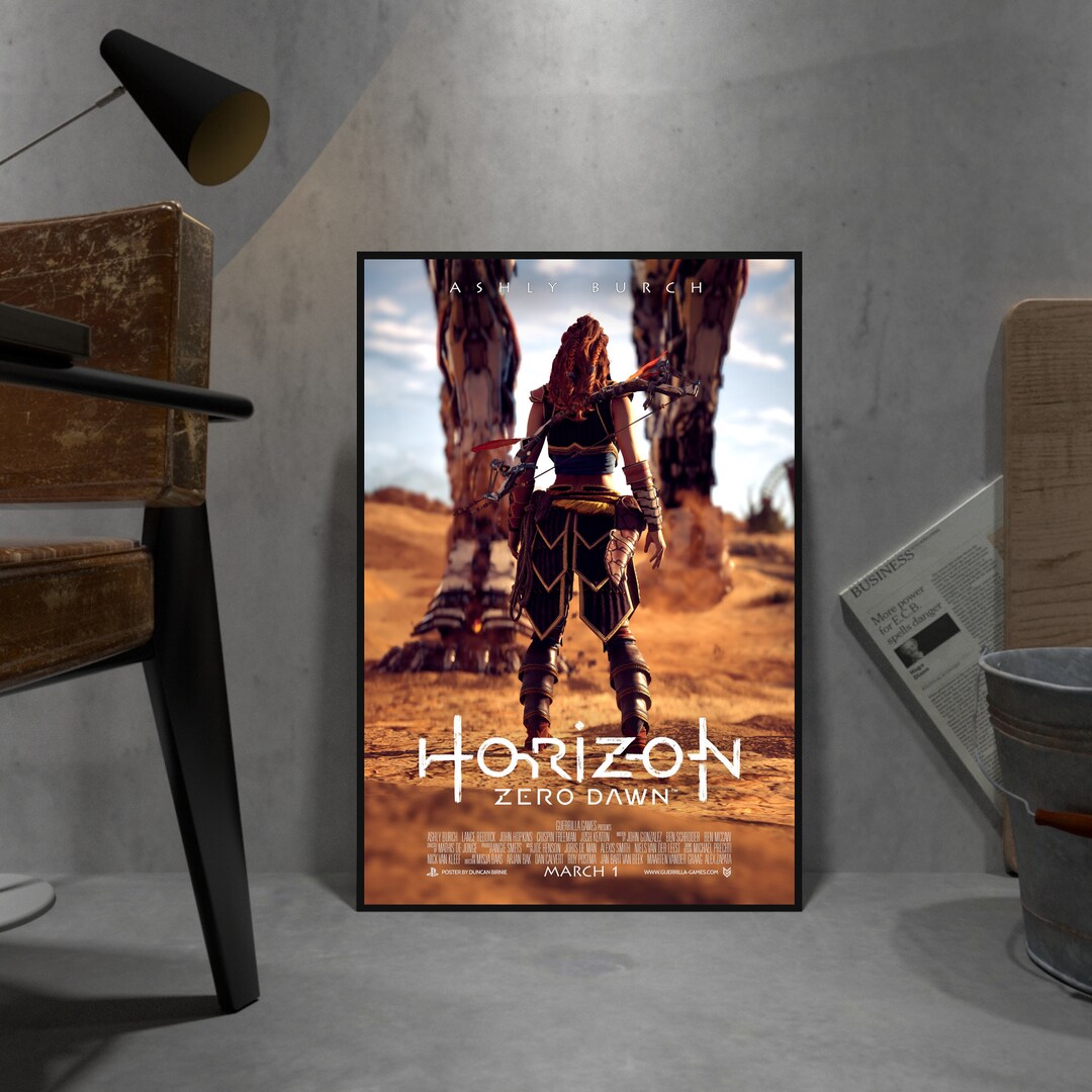 Horizon Zero Dawn Poster, Horizon Forbidden West Wall Art, Wall Decor ...