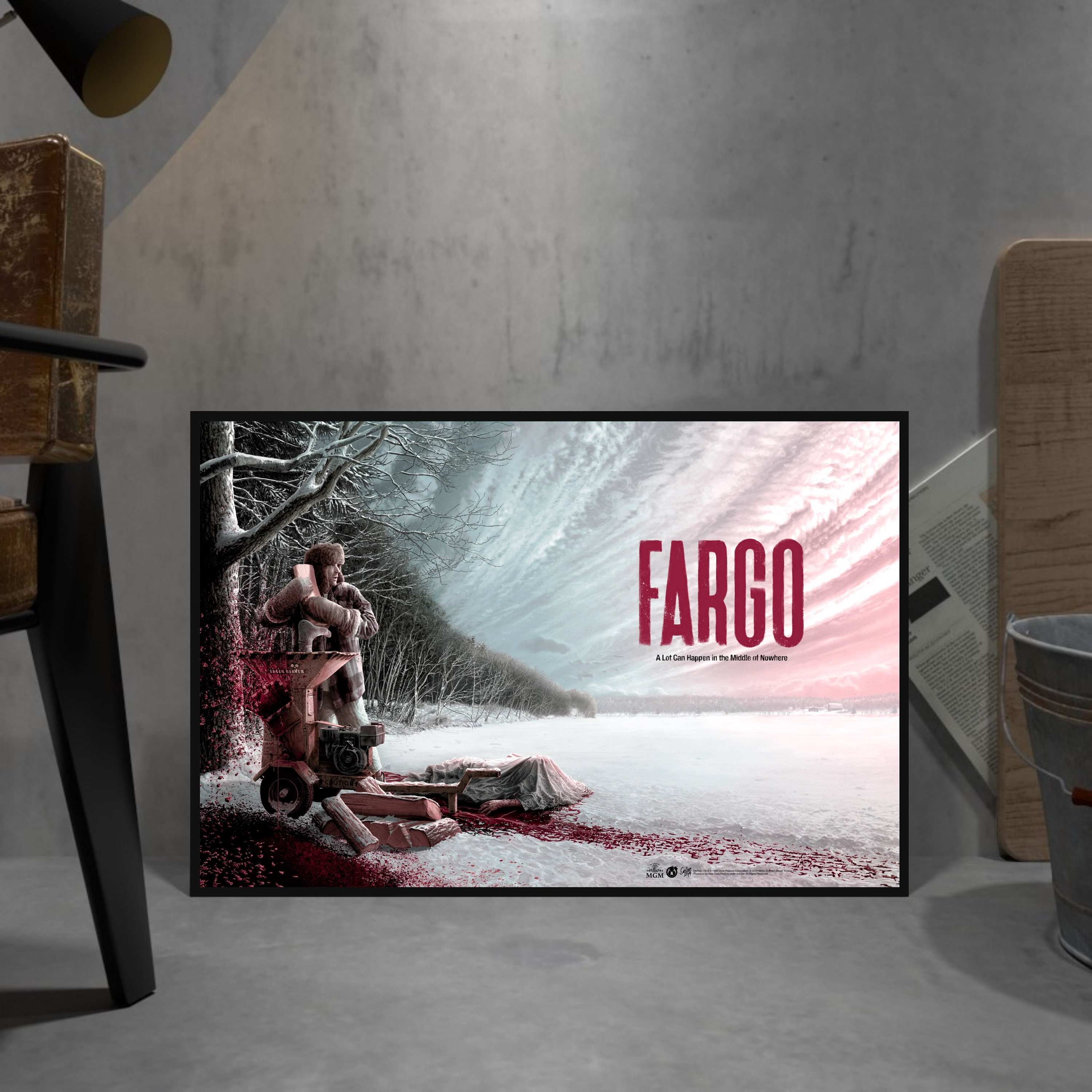 Fargo Poster, Lorne Malvo Wall Art, Wall Decor, Rolled Canvas Print, TV Series Poster Gift - Etsy