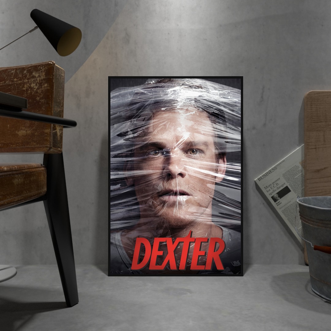 Dexter Poster, Dexter Morgan Wall Art, Wall Decor, Rolled Canvas Print ...