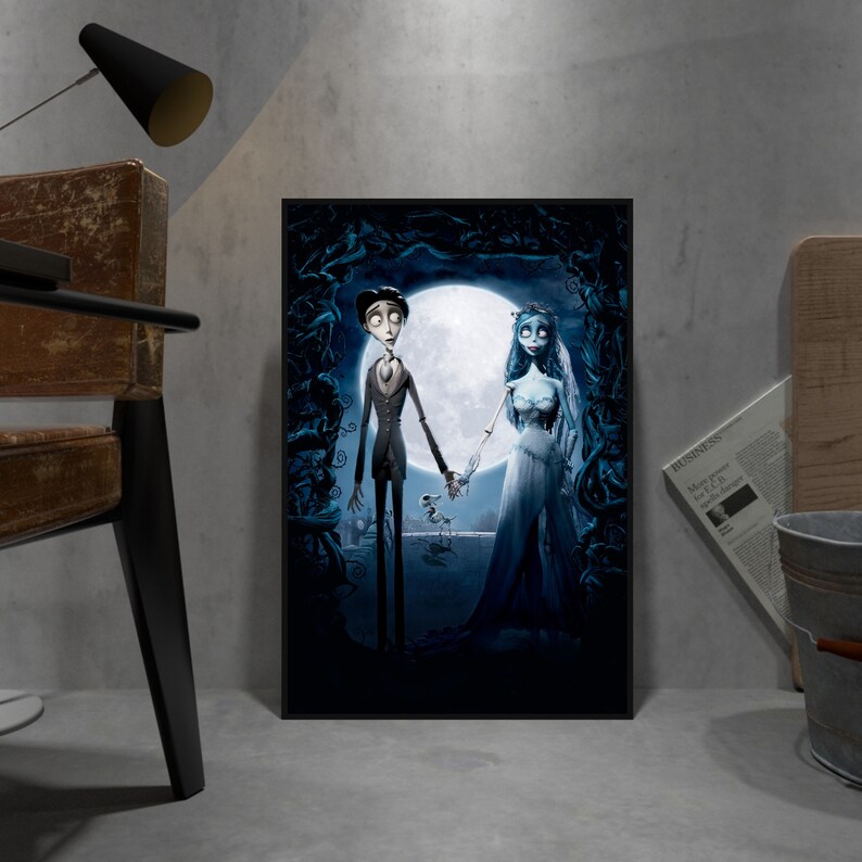 Corpse Bride Poster, Victor Van Dort Wall Art, Wall Decor, Rolled ...