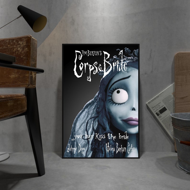 Corpse Bride Poster, Victor Van Dort Wall Art, Wall Decor, Rolled ...