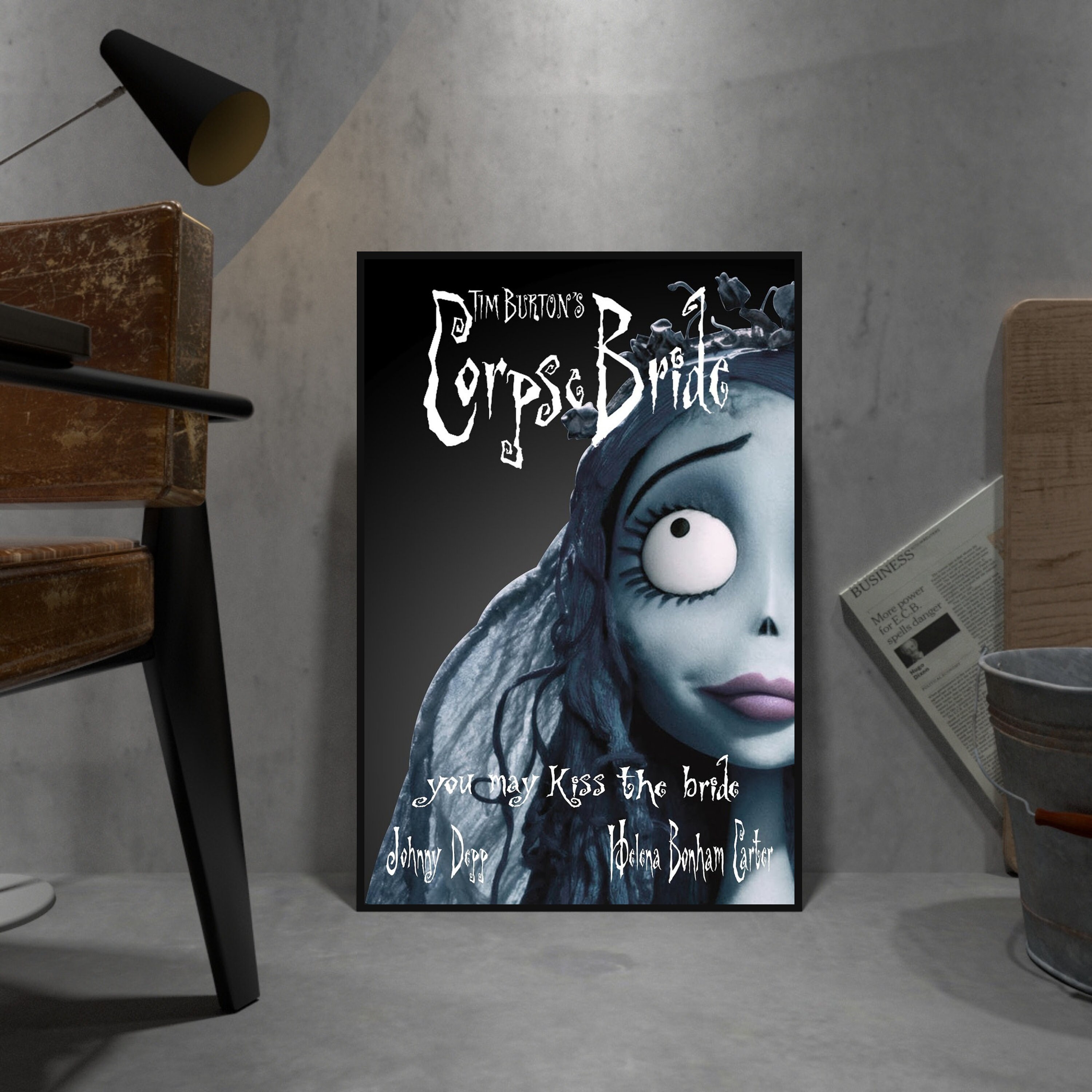 Corpse Bride Poster, Victor Van Dort Wall Art, Wall Decor, Rolled ...