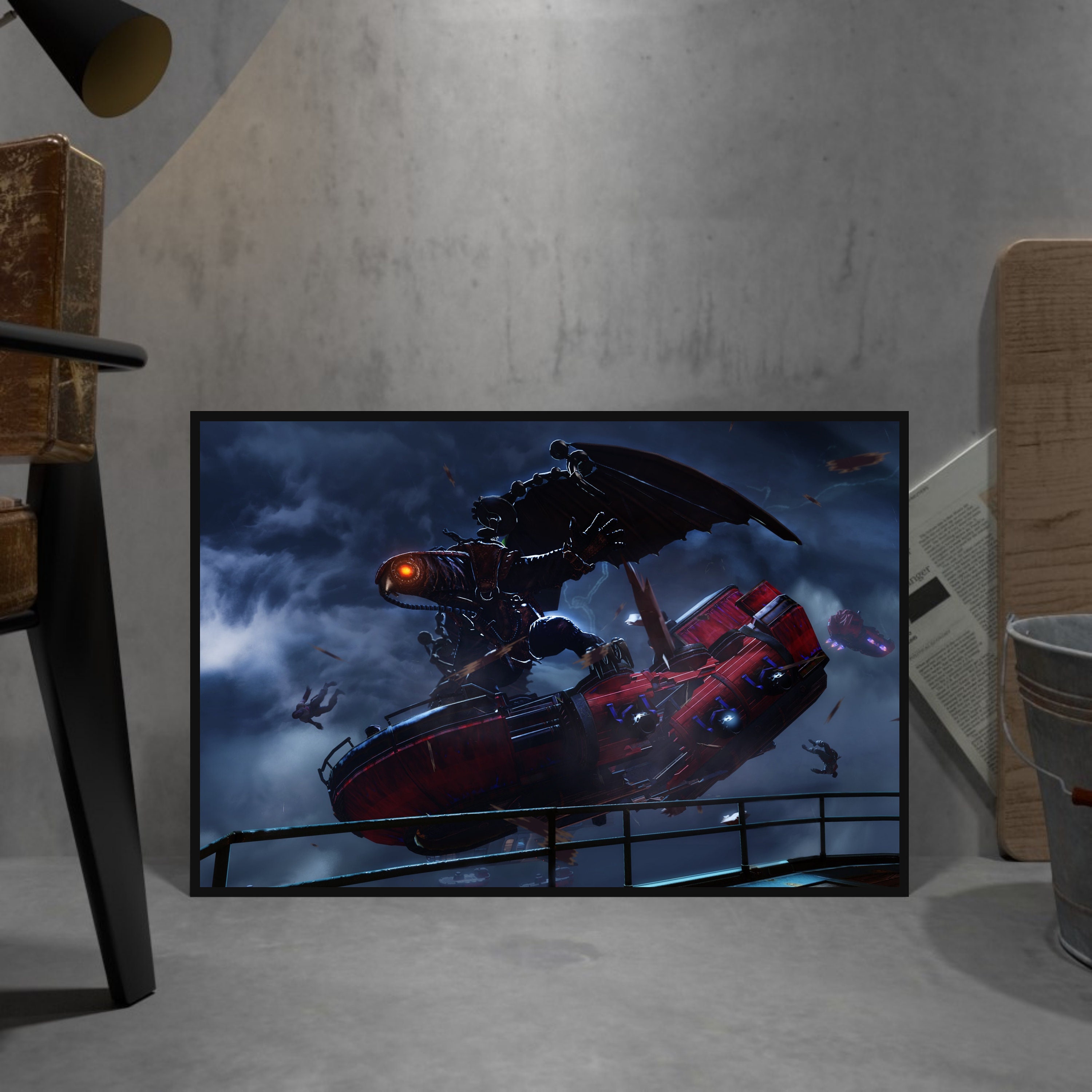 Bioshock Game Poster, Video Game Wall Art, Wall Decor, Rolled Canvas ...