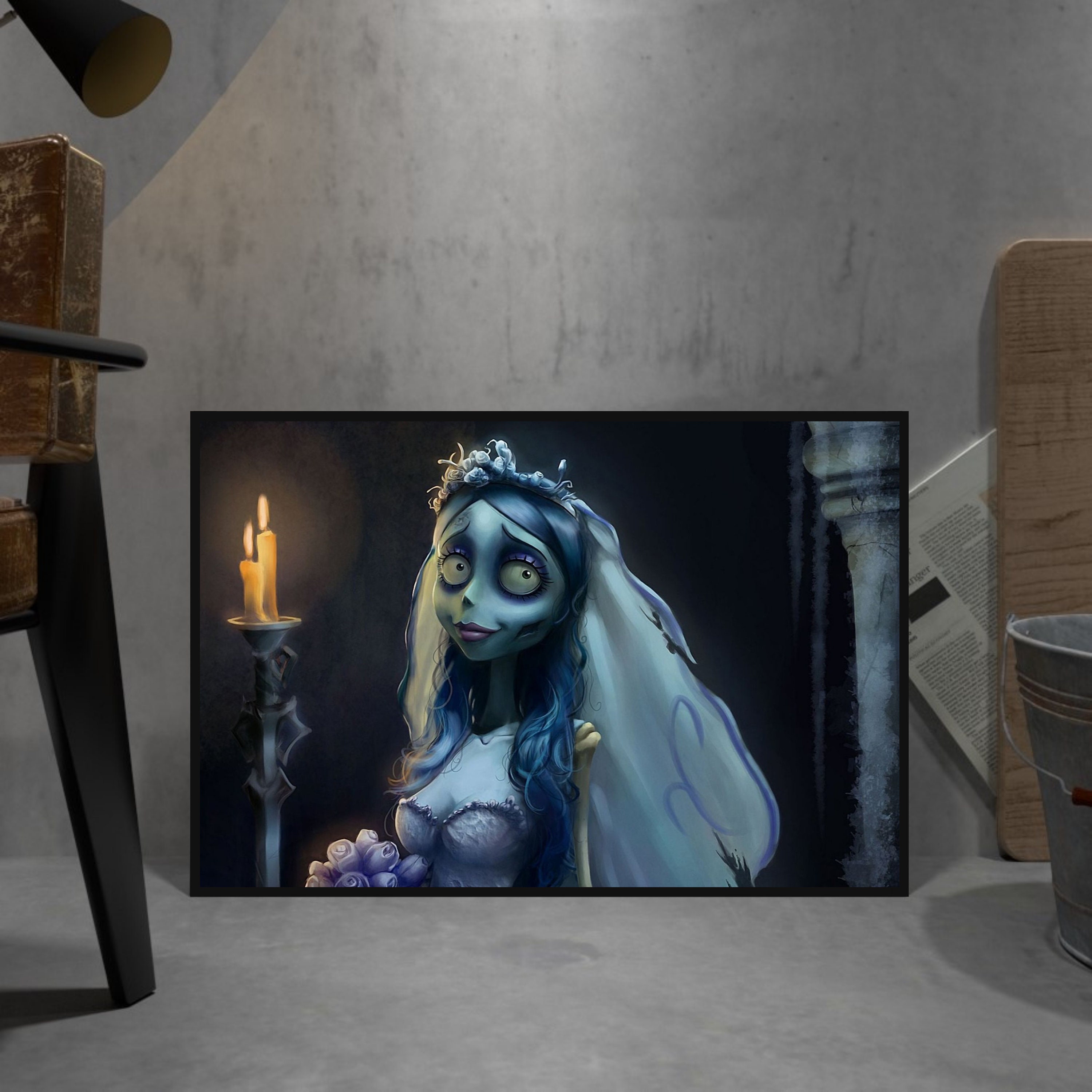 Corpse Bride Poster, Victor Van Dort Wall Art, Wall Decor, Rolled ...